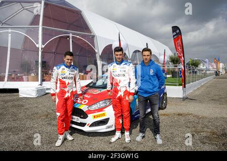 Bernardi Nicolas portrait, during the 2018 French rally championship ...