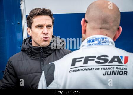Bernardi Nicolas portrait, during the 2018 French rally championship ...