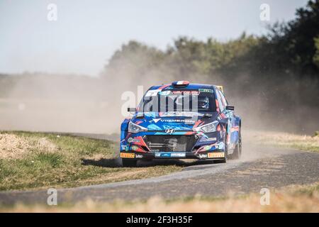 07 GIORDANO Quentin, ROCHE Yannick, SARRAZIN MOTORSPORT, Huyndai I20 ...