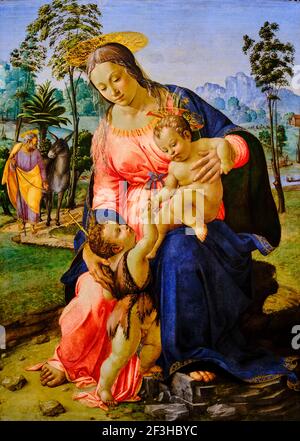 Rest on the Flight into Egypt with Saint Justina. Museum: State ...