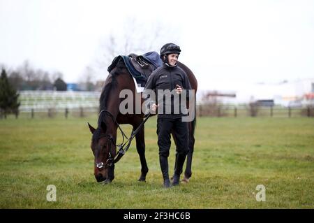 Rachael Blackmore ahead of day two of the Cheltenham Festival at ...