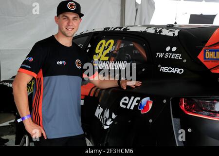 MARKLUND Anton (SWE), GC Kompetition (FRA), Renault Megane RS, portrait ...
