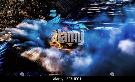 71 HANSEN Kevin (swe) Team Peugeot Hansen Peugeot 208 action during the ...