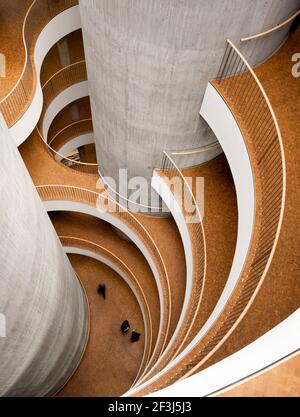 SEB Headquarters atrium interior, Copenhagen, Denmark Stock Photo - Alamy