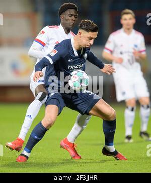 Robert ZULJ (BO) action. Soccer 2nd Bundesliga, 25th matchday, VfL ...