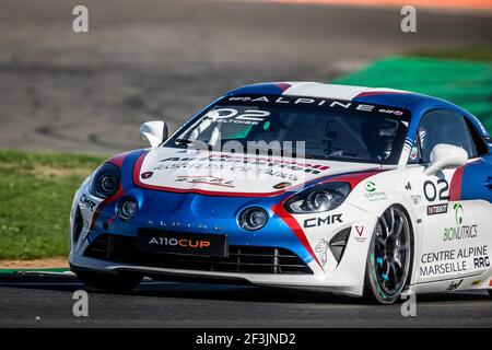 02 BELTOISE Vincent (FRA), CMR - CCF, action during the 2018 Alpine ...