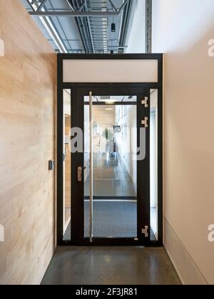 Scania Entrance Building Stock Photo - Alamy