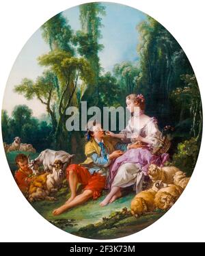 François Boucher - Are They Thinking about the Grape^ (Pensent-ils au ...