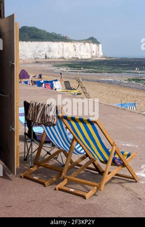 Beach Hut, Stone Bay, Broadstairs, Kent, England | NONE | Stock Photo ...