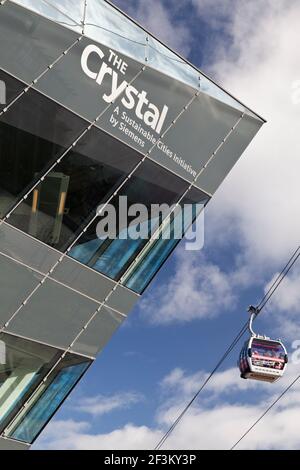 Royal Victoria Docks Newham Siemens Crystal exhibition building, London ...