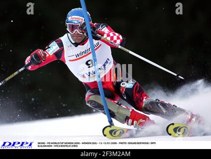 SKIING - FIS WORLD CUP WENGEN 2006 - WENGEN (SUI) - 13-15/01/2006 ...