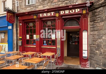 The Last Drop, Edinburgh Stock Photo - Alamy