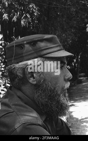 Comandante Rene Vallejo, Fidel Castro's aid and doctor, Cuba, 1963 ...