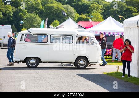 Busfest Vanfest Great Malvern in England Stock Photo - Alamy