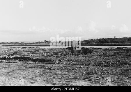 Hurricane Flora damage in central Cuba, Cuba, 1963. From the Deena ...