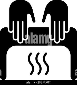 Hand Dryer icon vector, filled flat sign, solid pictogram isolated on ...