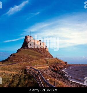 Lindisfarne Castle, 16th century but much altered by Sir Edwin Lutyens ...