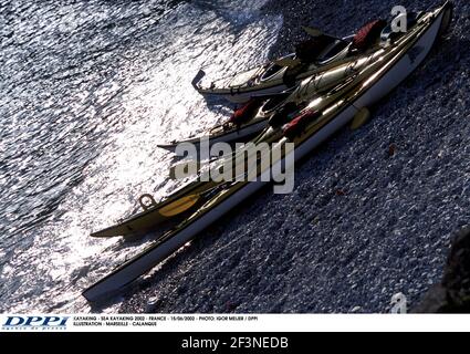 KAYAKING - SEA KAYAKING 2002 - FRANCE - 15/06/2002 - PHOTO: IGOR MEIJER ...