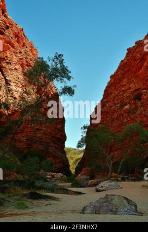Australia, NT, McDonnell Range, Simpsons Gap Stock Photo - Alamy