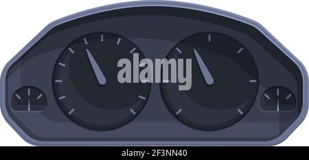 Car classic dashboard icon. Cartoon of Car classic dashboard vector ...
