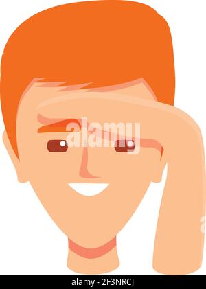 Seeing sense icon. Cartoon of seeing sense vector icon for web design ...