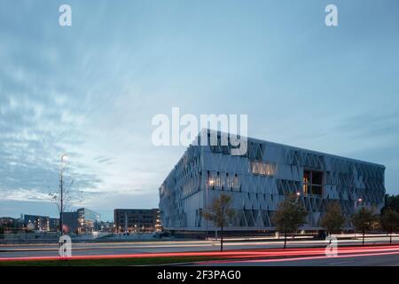 The new Kolding Campus building, Kolding, Denmark, by Henning Larsen ...