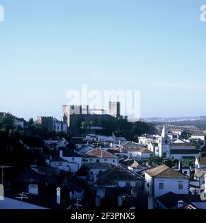 Stadt u. Schlosshotel Estremoz, Portugal,Stadtansicht mit Schlosshotel ...