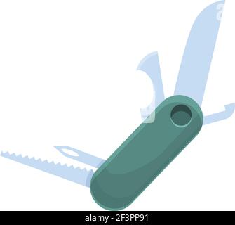 multitool knife tool cartoon vector illustration Stock Vector Image ...