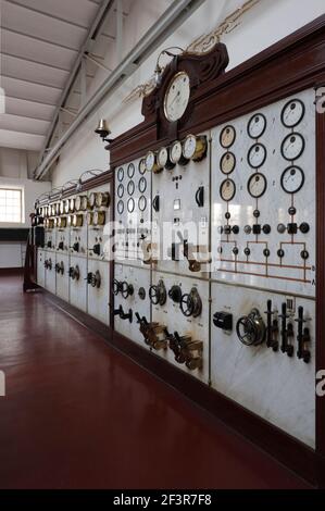 Interior detail of Turbine Hall A in the newly refurbished Battersea ...