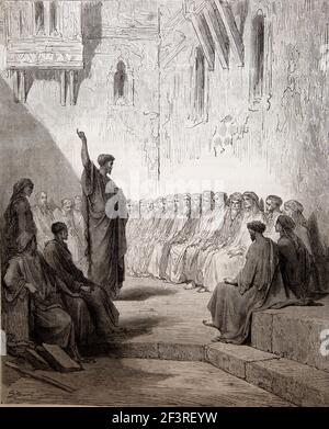 Bible Story Illustration of "Saint Paul of Ephesus" (Acts19:19) by ...