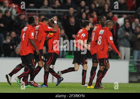 FOOTBALL - FRENCH CUP 2010/2011 - 1/32 FINAL - STADE RENNAIS v AS ...