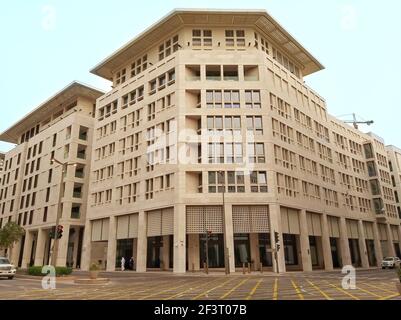Building Architecture of Musheireb Downtown Doha Qatar Stock Photo - Alamy