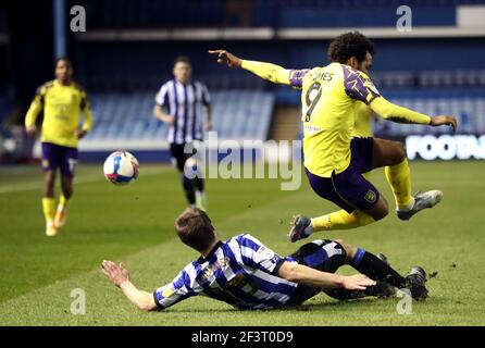 Julian Borner of Sheffield Wednesday during the Sky Bet Championship ...