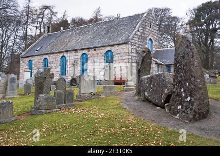 dh ECHT AND MIDMAR KIRK ABERDEENSHIRE Church of Scotland rural Scottish ...