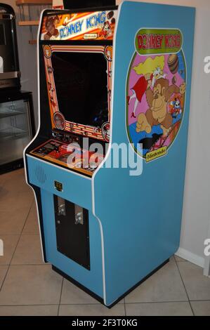 Nintendo Donkey Kong Arcade game, featured Steve Wiebe in an attempt to ...