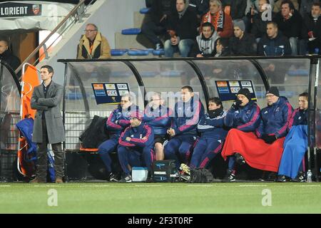 FOOTBALL - FRENCH LEAGUE CUP 2011/2012 - 1/2 FINAL - FC LORIENT v ...