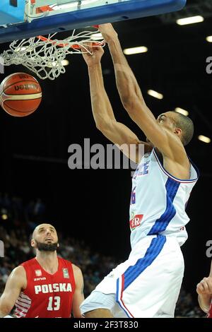 Rudy GOBERT of france during the Group A qualification basketball match ...
