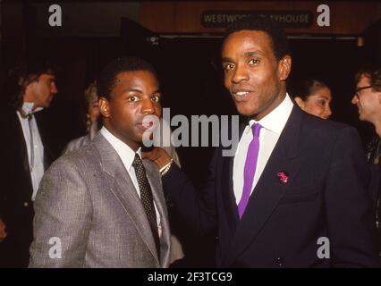 LeVar Burton and Carl Anderson 1989 Credit: Ralph Dominguez/MediaPunch ...