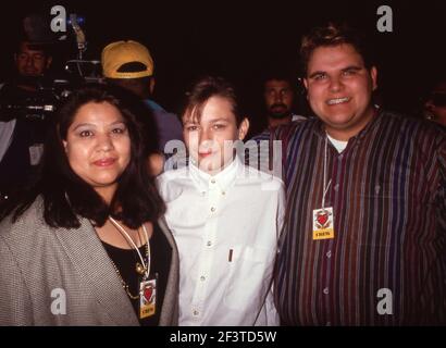 Edward Furlong with aunt Nancy Tafoya and uncle Sean Furlong Circa 1991 ...