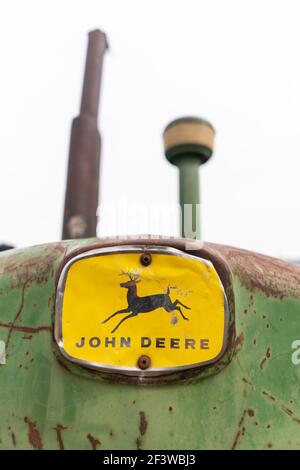 JOHN DEERE Logo Stock Photo - Alamy
