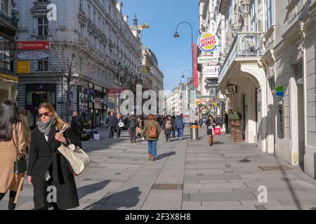 Vienna, Austria - February 18, 2021: Beautiful city of Vienna, the ...