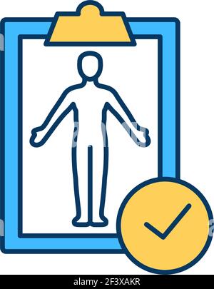 Preliminary analysis icon, linear isolated illustration, thin line ...