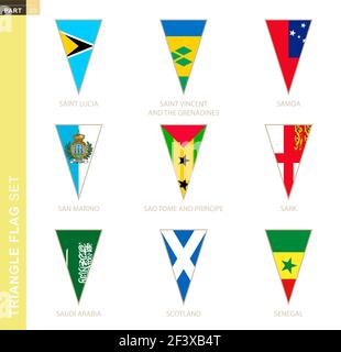 Saudi Arabia and Saint Lucia flags for official meeting against ...