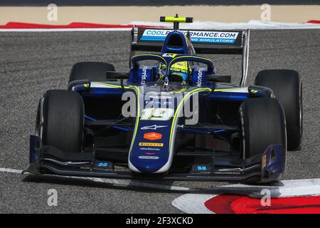 19 NORRIS Lando, Carlin, action, flame during 2018 FIA Formula 2 ...