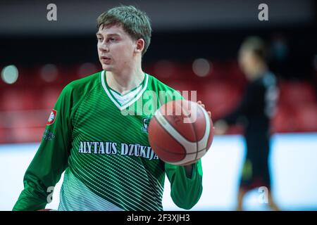2021-03-17. Matas Jucikas - Lithuanian basketball player, BC Dzukija ...