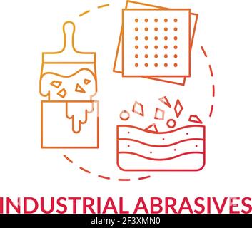 Industrial abrasives concept icon Stock Vector Image & Art - Alamy