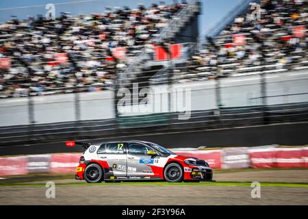 12 HUFF Rob, (gbr), Volkswagen Golf GTI TCR team Sebastien Loeb Racing ...