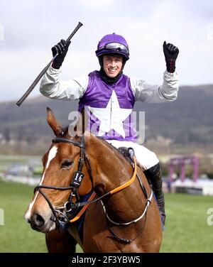 Mrs Milner ridden by Bryan Cooper (no.16) wins the Pertemps Network ...