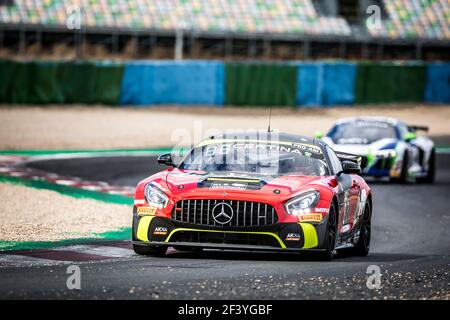 87 BEAUBELIQUE Jean-Luc (fra), PLA Jim (fra), Mercedes AMG GT4 team ...