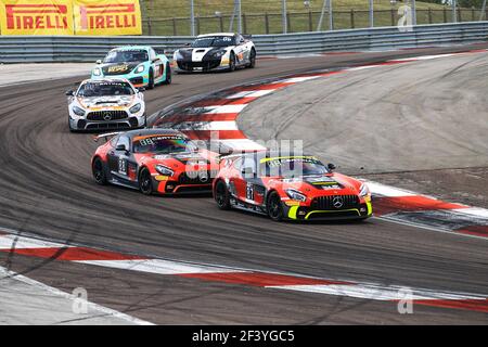 87 BEAUBELIQUE Jean-Luc (fra), PLA Jim (fra), Mercedes AMG GT4 team ...